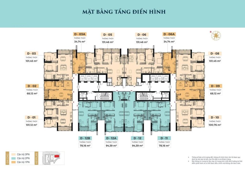 Mặt Bằng Ruby Park Long Biên